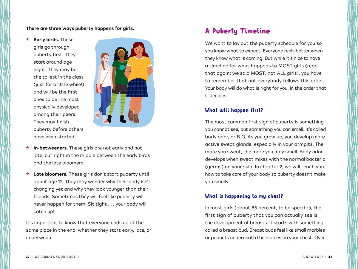 Celebrate Your Body 2: The Ultimate Puberty Book for Preteen and Teen ...